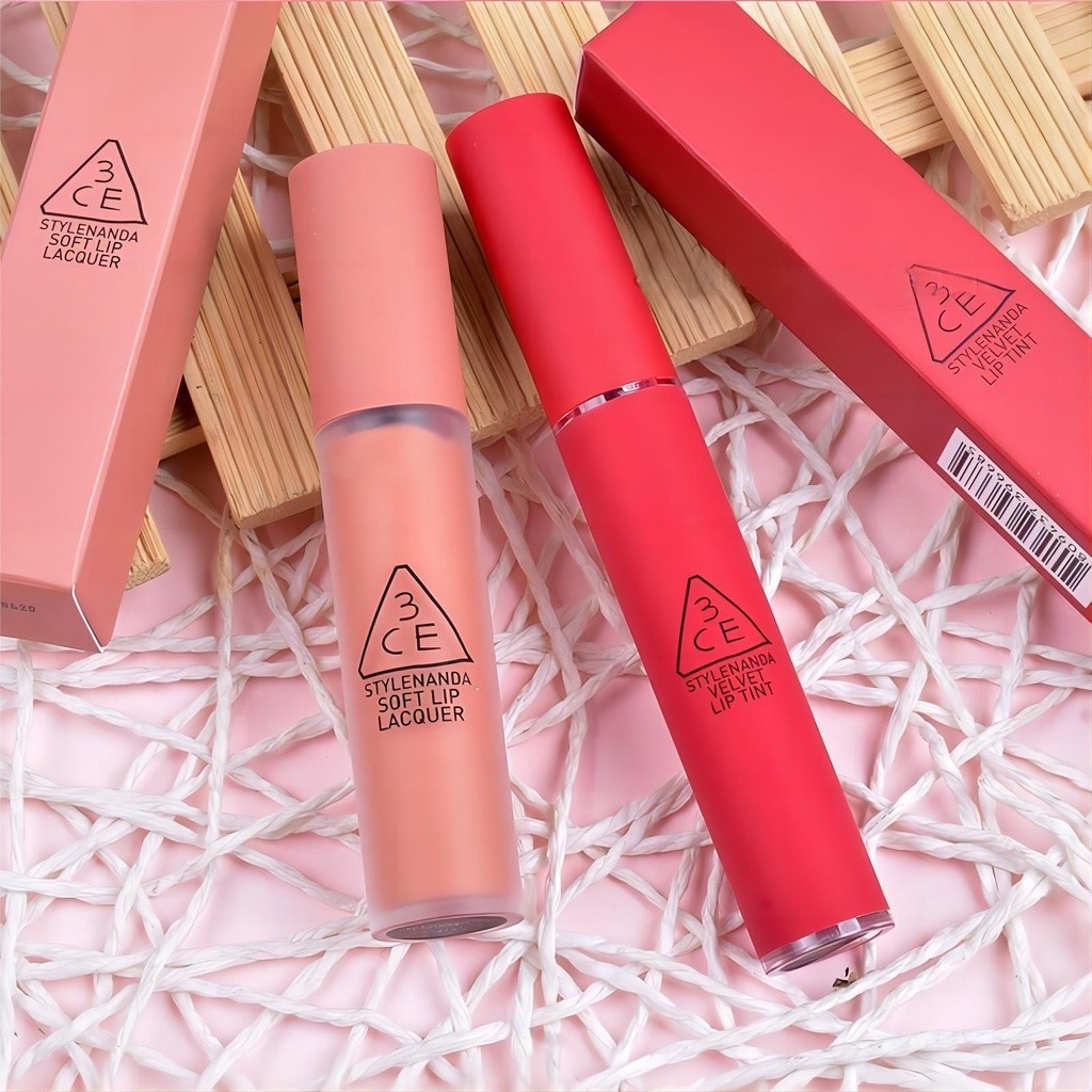 Jual promo terbaru!!! 3CE Stylenanad Velvet Lip Tint 4g/ Soft Matte ...