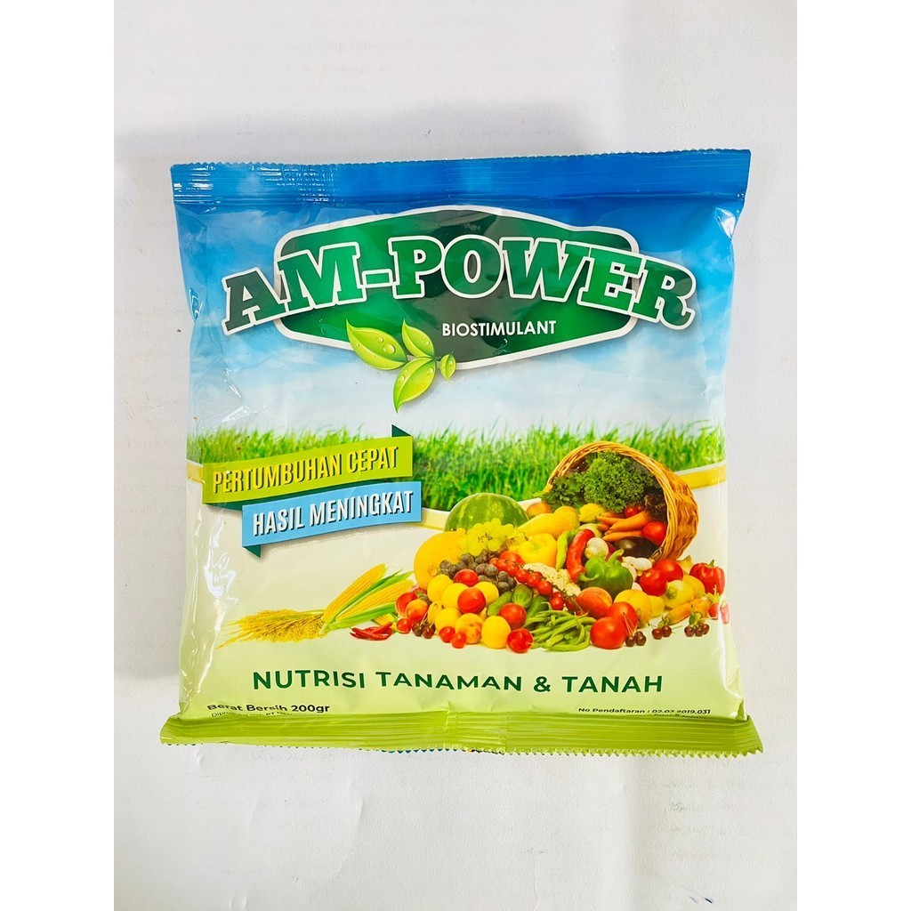 Jual Biostimulant AM-POWER AM-POWER nutrisi tanaman dan tanah dari ...