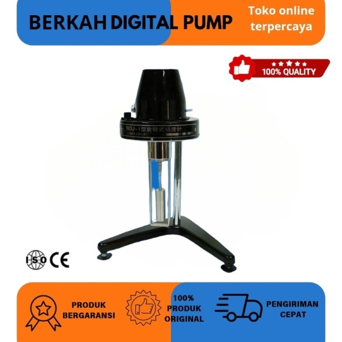 Jual viscometer NDJ-1 rotary viscosity tester alat ukur kekentalan ...
