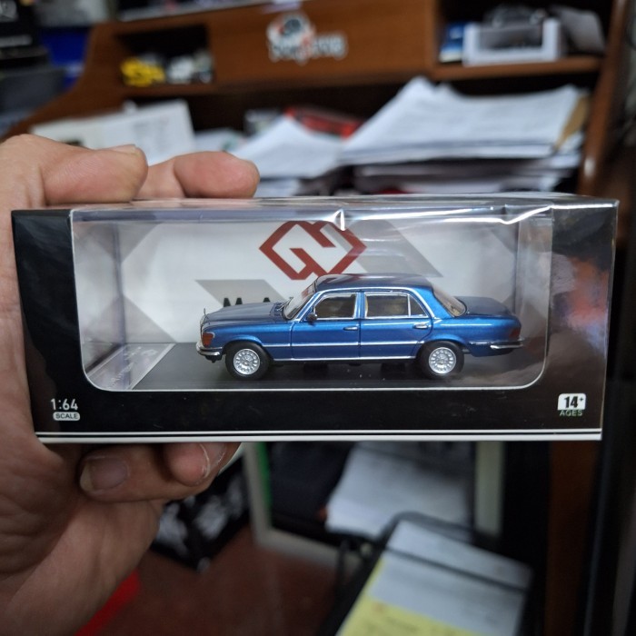 Jual Maxwell Skala 64 Mercedes Benz S Class 450SEL W116 Mettalic Blue ...
