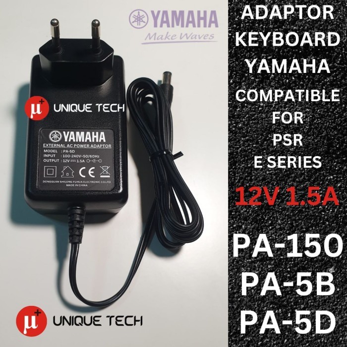 Jual ADAPTOR FOR YAMAHA KEYBOARD PSR E SERIES MODEL PA-150 PA 150 5B ...