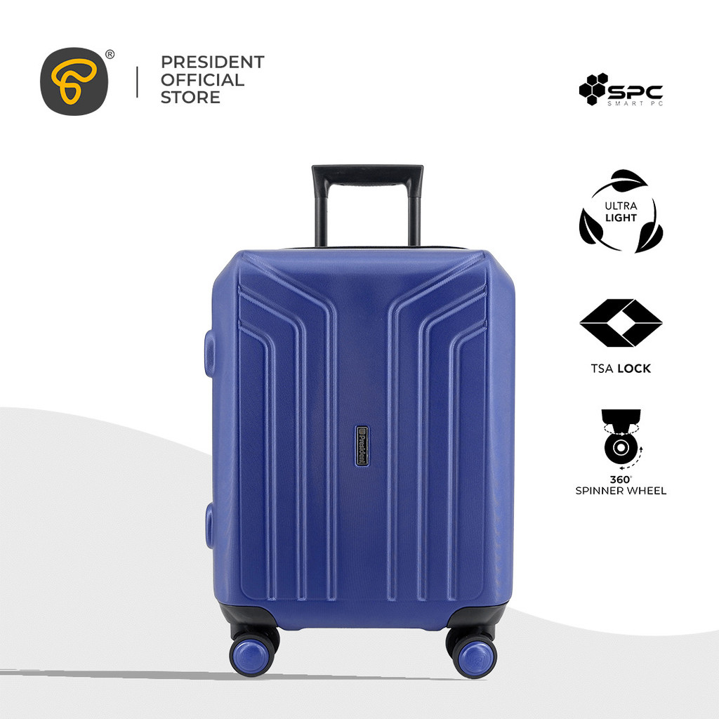 Jual Tas Koper President Luggage Hard Case FOCUS 2 - 20 inch (Cabin ...