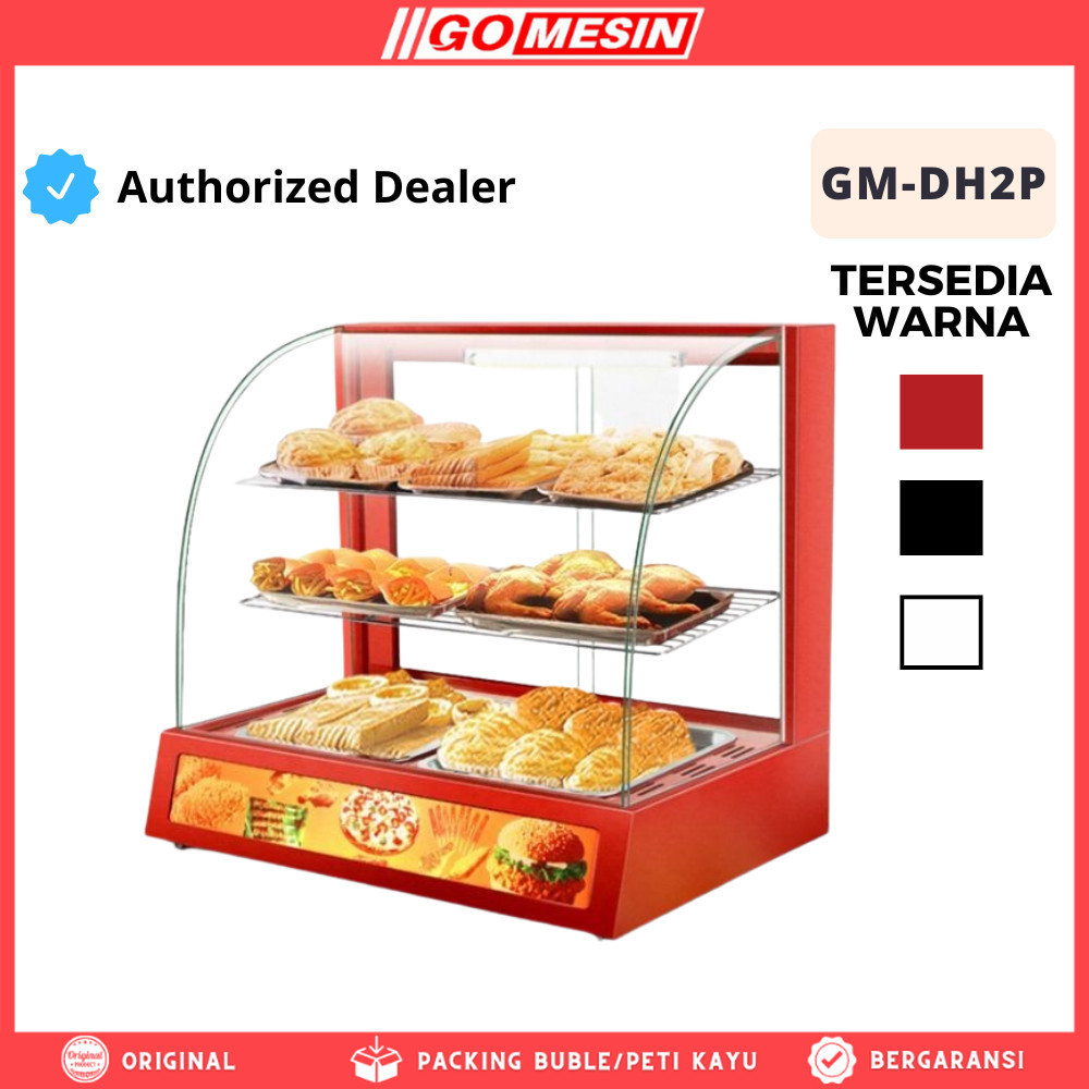 Jual SHOWCASE WARMER FRIED CHICKEN GOMESIN GM-DH2P ETALASE PENGHANGAT ...