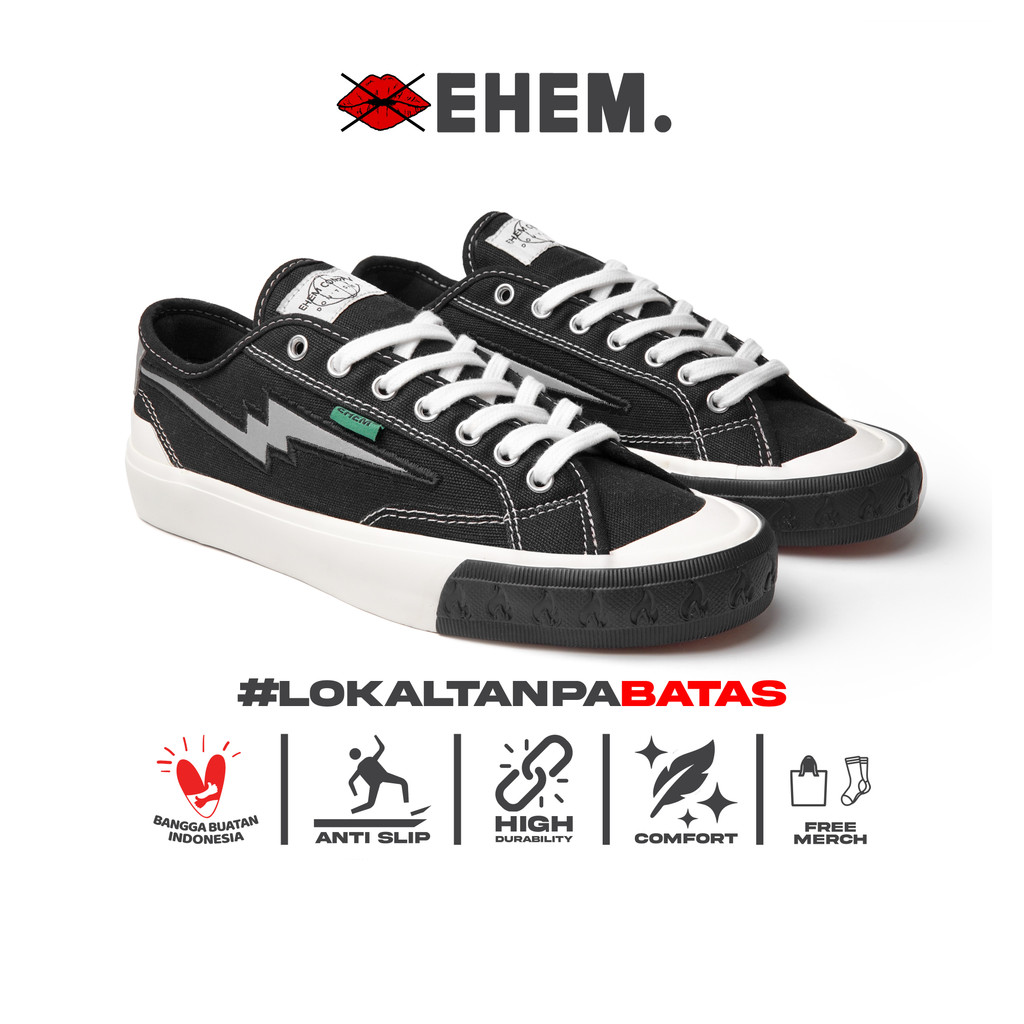 Jual Ehem Company - Sepatu Sneakers Unisex Pria Wanita Dexter Low ...
