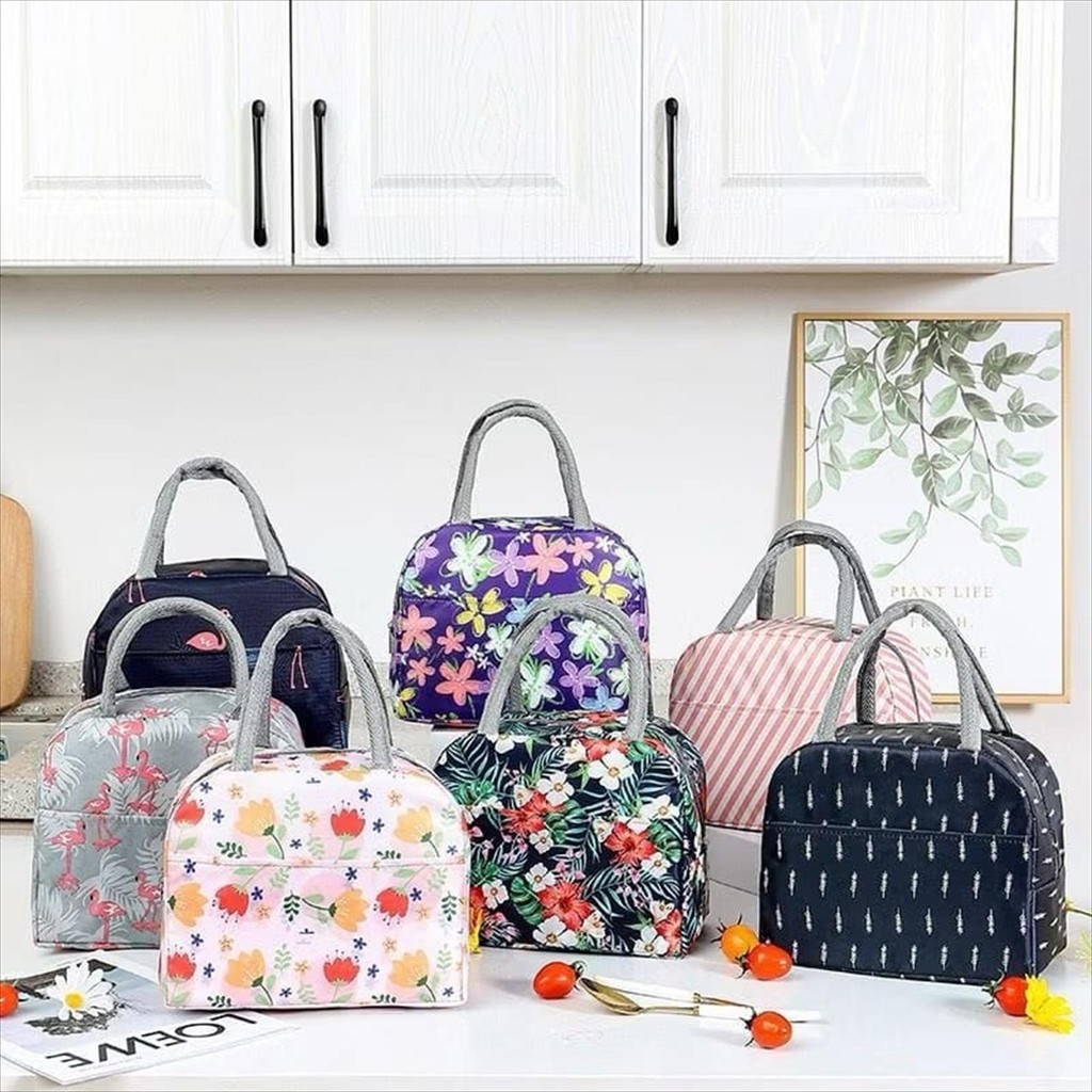 Jual Tas Bekal Bento Lunch Cooler Foil Bag Kotak Makan Siang Sekolah ...