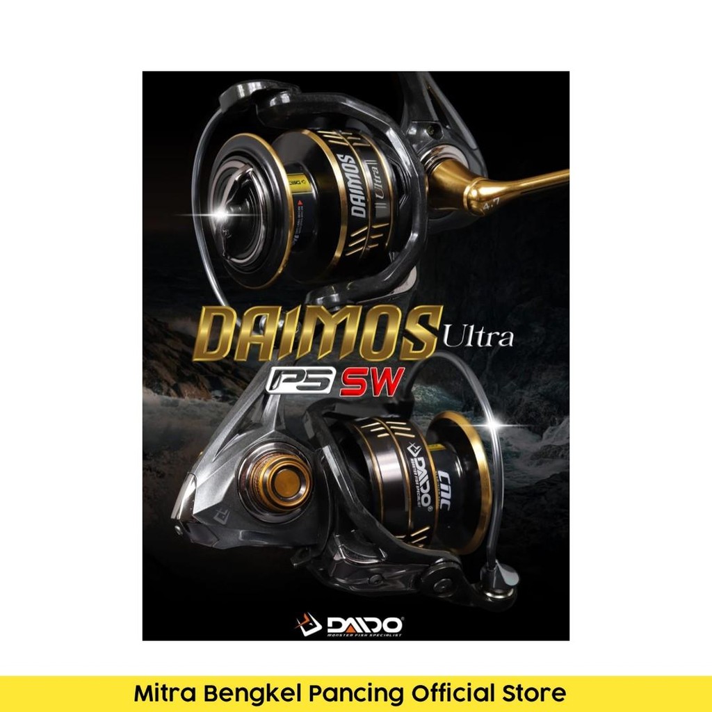 Jual Reel Pancing Daido Daimos Ultra PS SW 3000 4000 6000 | Shopee ...