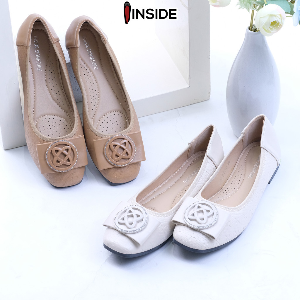 Jual INSIDE SIGNATURE Lucy Flat Shoes Sepatu Flat Empuk Dan Elegant ...