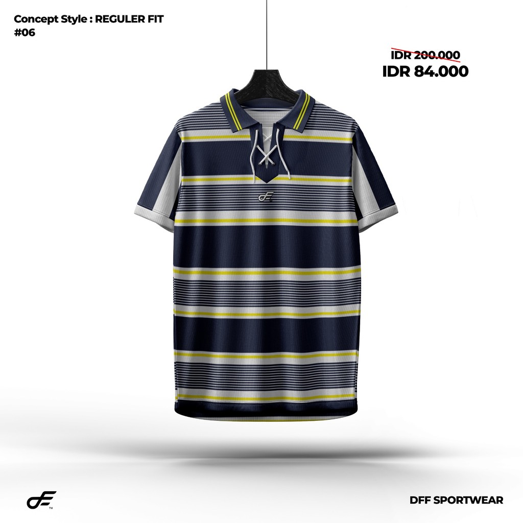 Jual DFF SPORTWEAR JERSEY VINTAGE DENGAN TALI DFF JERSEY BAND / JERSEY ...