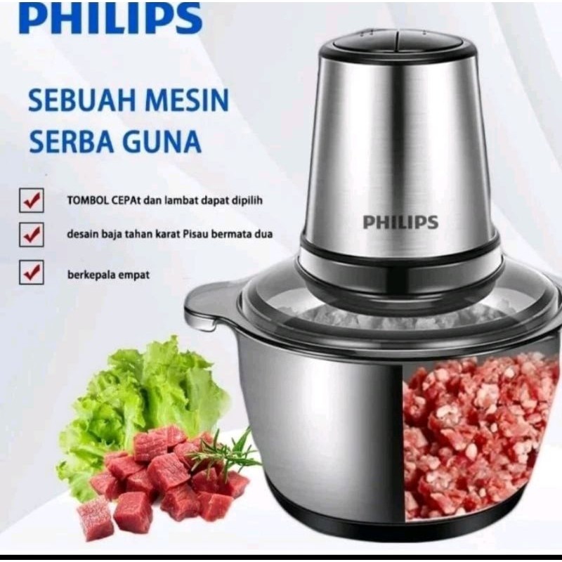 Jual promo sale Philips penggiling blender Chopper penggiling daging ...