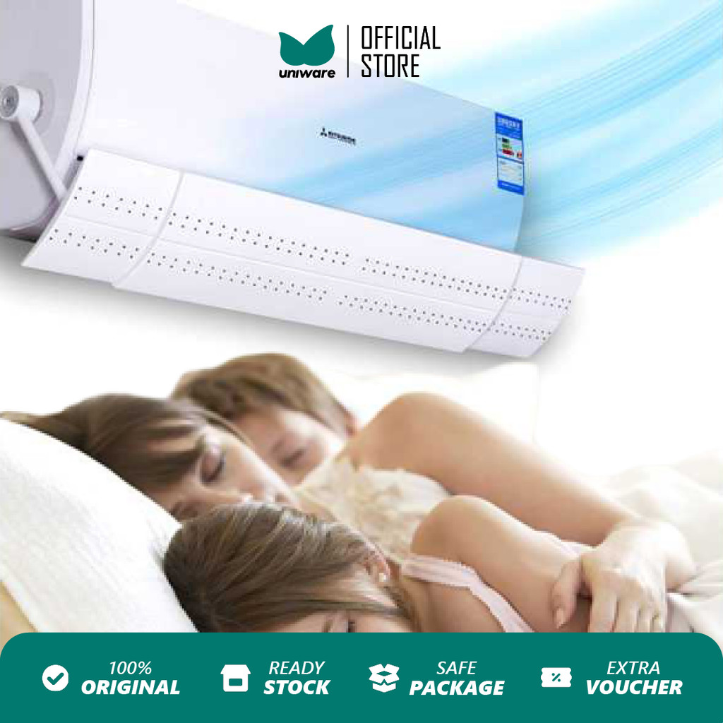 Jual UNIWARE Cover Angin Ac Windshield Adjustable Deflector Pelindung ...