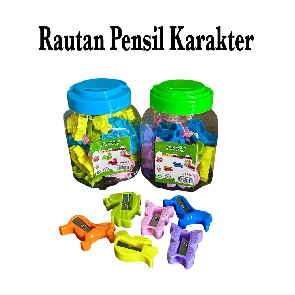 Jual Rautan / Serutan / Orotan Pensil Fancy Karakter (Pcs) | Shopee Indonesia