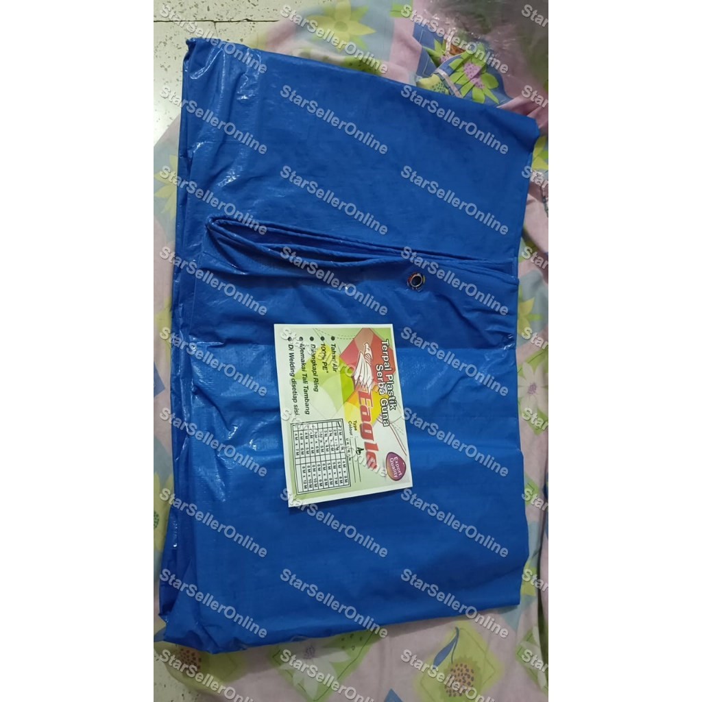 Jual Terpal A3 Ukuran 8x10 METER Biru Biru | Shopee Indonesia