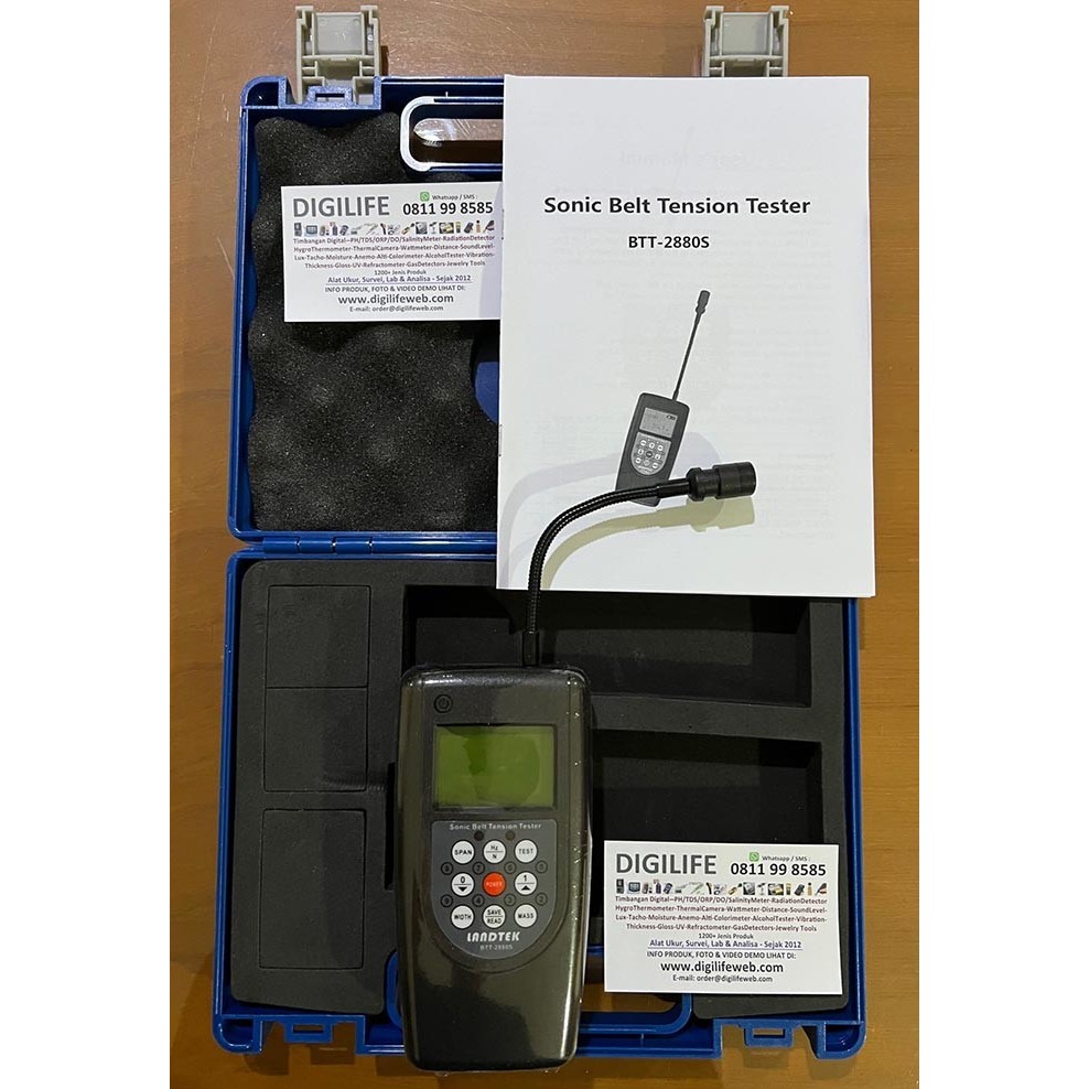 Jual Sonic Belt Tension Tester BTT2880S Force Gauge Acoustic BTT-2880S ...