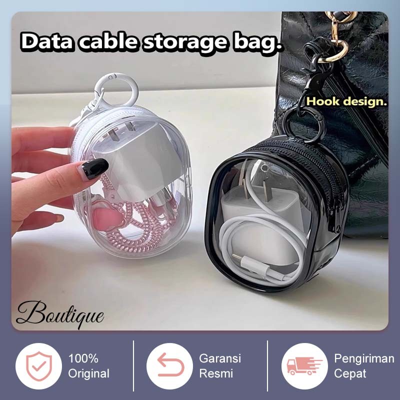 Jual MINI TRANSPARANT POUCH/MULTIFUNGSI POUCH/POUCH MINI/ 15cm-18cm Tas ...