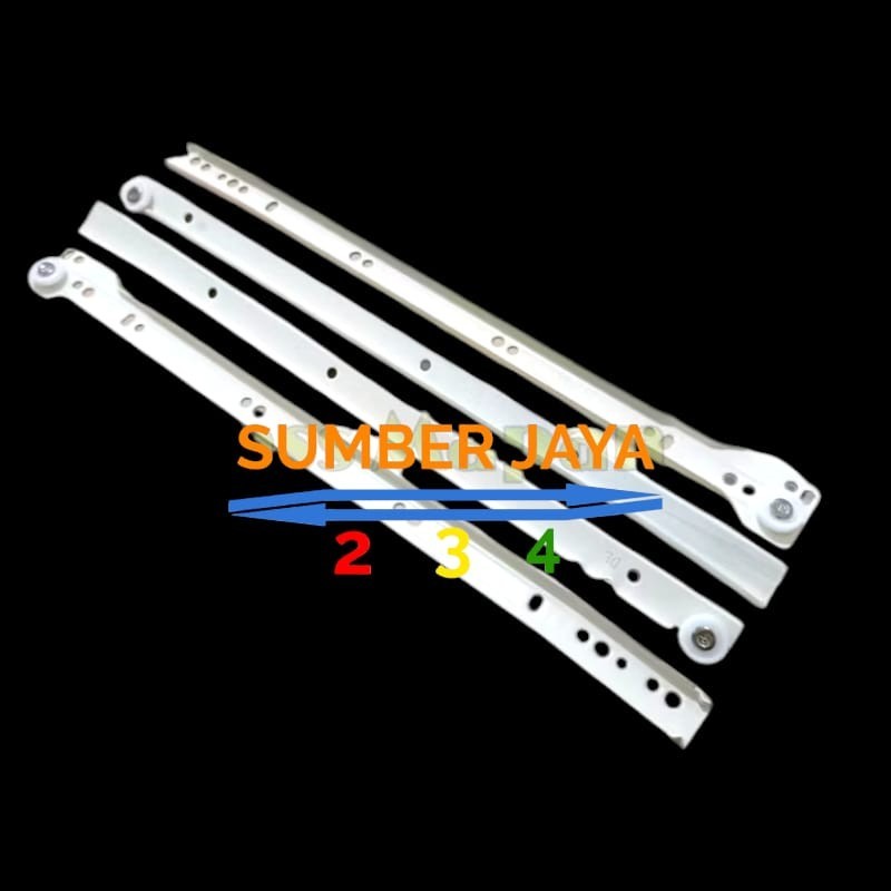 Jual REL LACI TARIK 60 CM / REL LACI GESER / REL LACI RODA / REL LACI ...