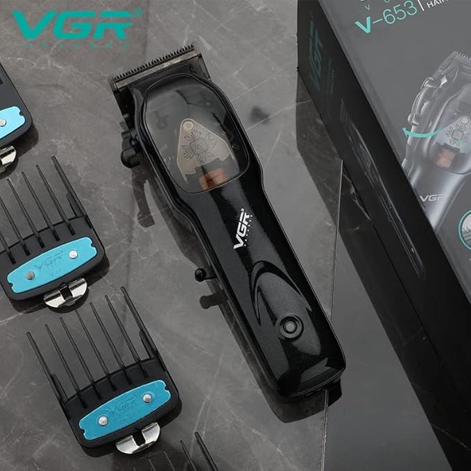 Jual VGR V-653 Hair Clipper Mesin Cukur Rambut 9000 RPM 2500MAH VGR 653 VGR V653 | Shopee Indonesia