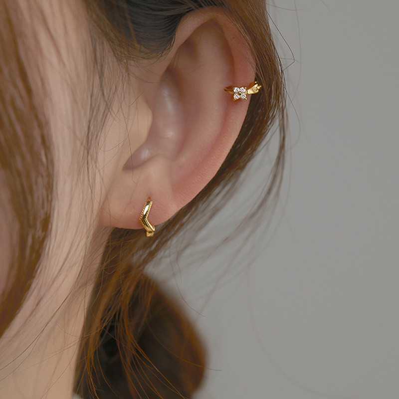 Jual Beeggttd Gesper Telinga Kancing Telinga Perak Anting-anting ...