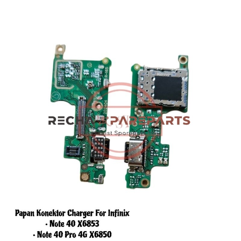 Jual Flexibel Konektor Charger / Papan Con Cas Infinix Note 40 X6853 ...