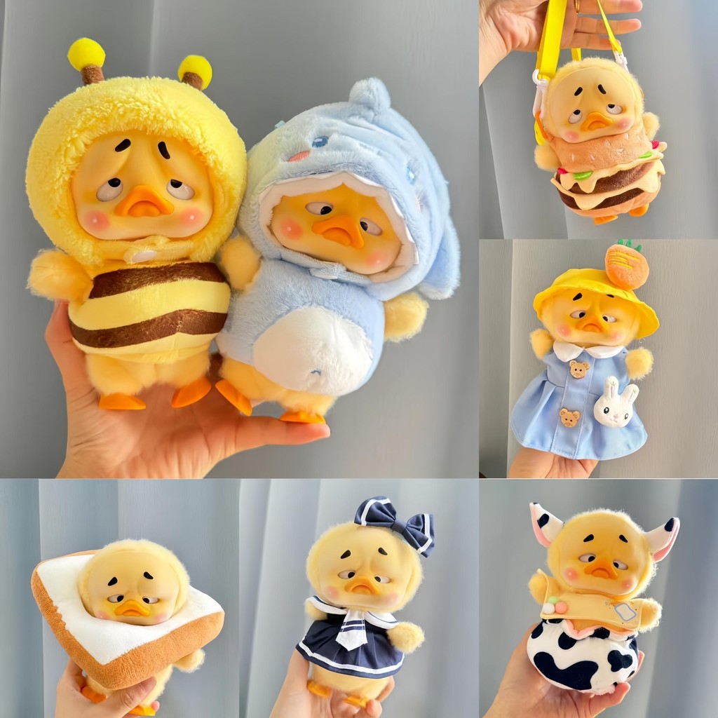 Jual Kastil Labubu 【READY】 UPSET DUCK 15cm~20cm pakaian boneka Kesal ...