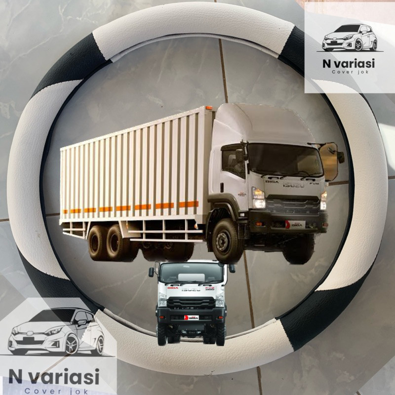 Jual sarung setir cover stir bungkus stir truk tronton isuzu giga FVZ ...