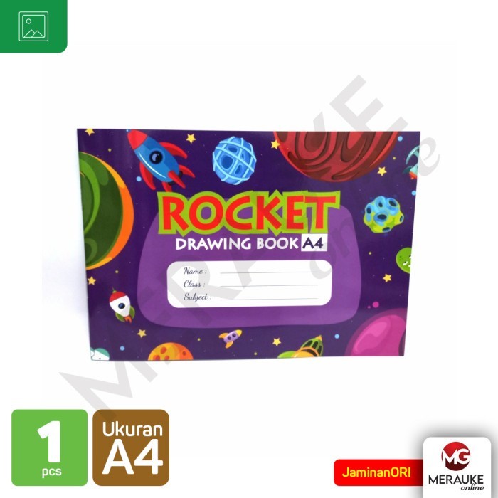 Jual Buku Gambar Rocket A4 (Satuan) | Shopee Indonesia