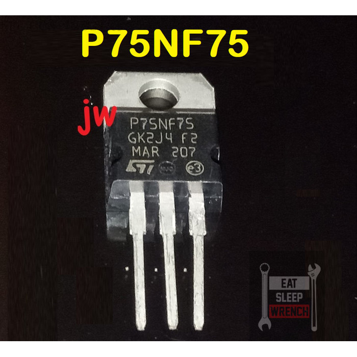 Jual MOSFET STP75NF75 P75NF75 75NF75 75N75 80A 75V TO-220 aneka IC ...
