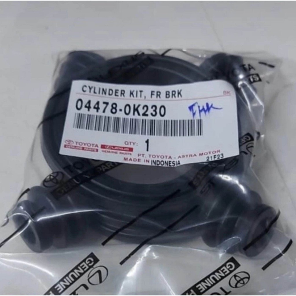 Jual Caliper kit karet seal sil kit rem cakram depan Toyota Innova ...