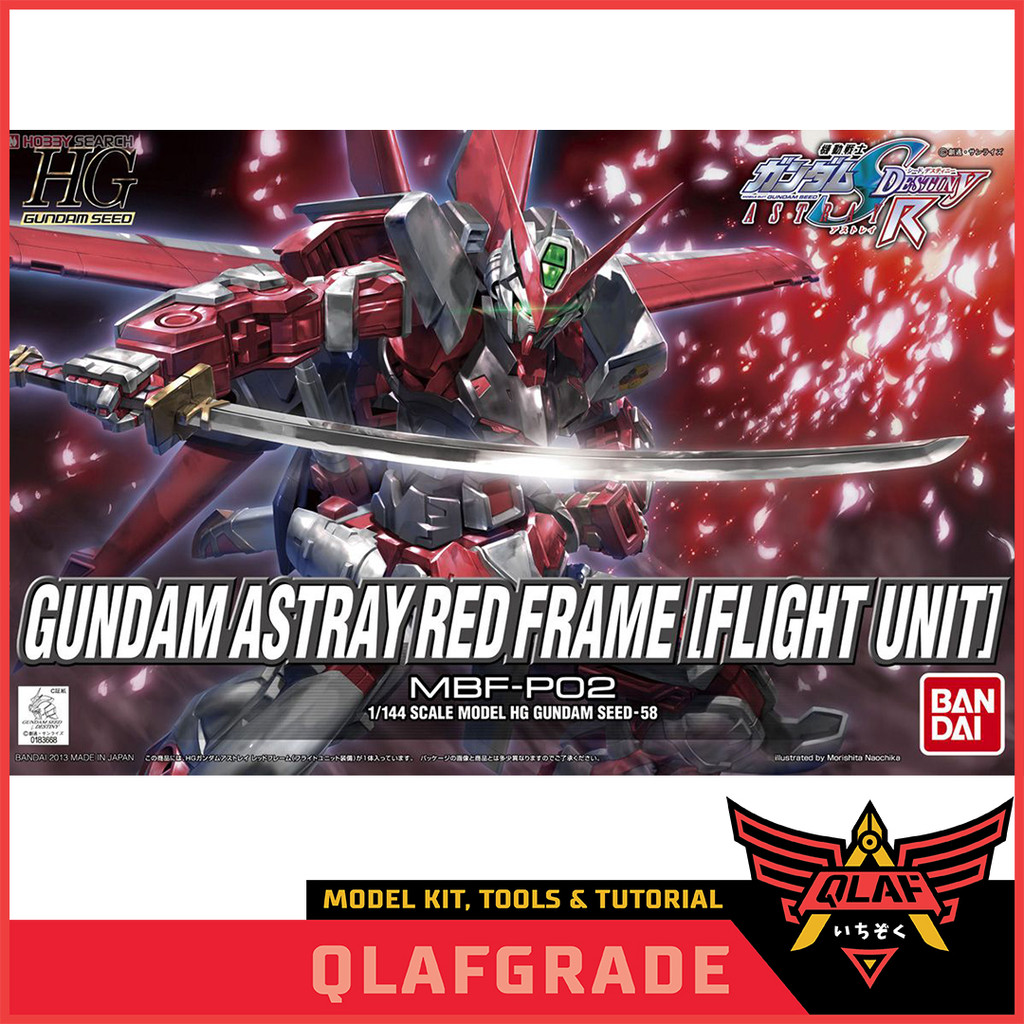 Jual HG 1/144 Gundam Astray Red Frame (Flight Unit) | Shopee Indonesia