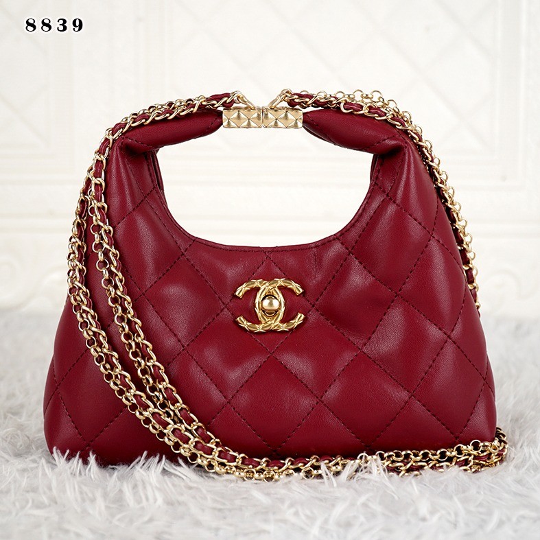 Jual TAS CH MINI HOBO CHAIN 24 PREMIUM QUALITY 8839 (FREE MAGNET BOX ...
