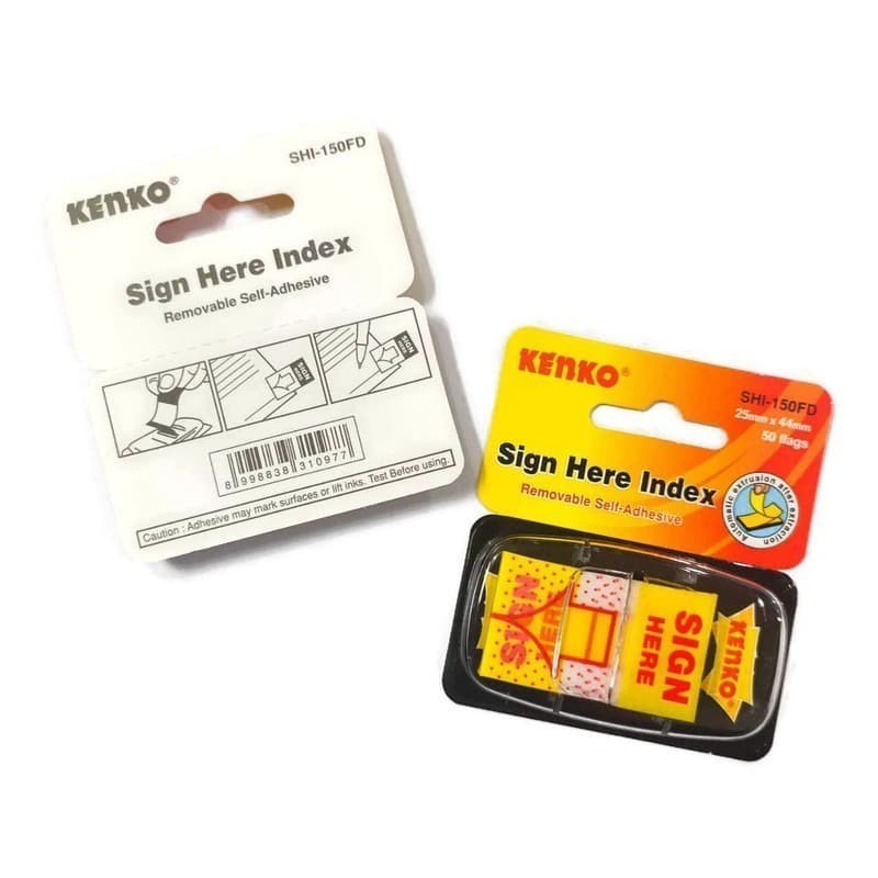 Jual Sign Here Index Kenko SHI 150-FD | Shopee Indonesia