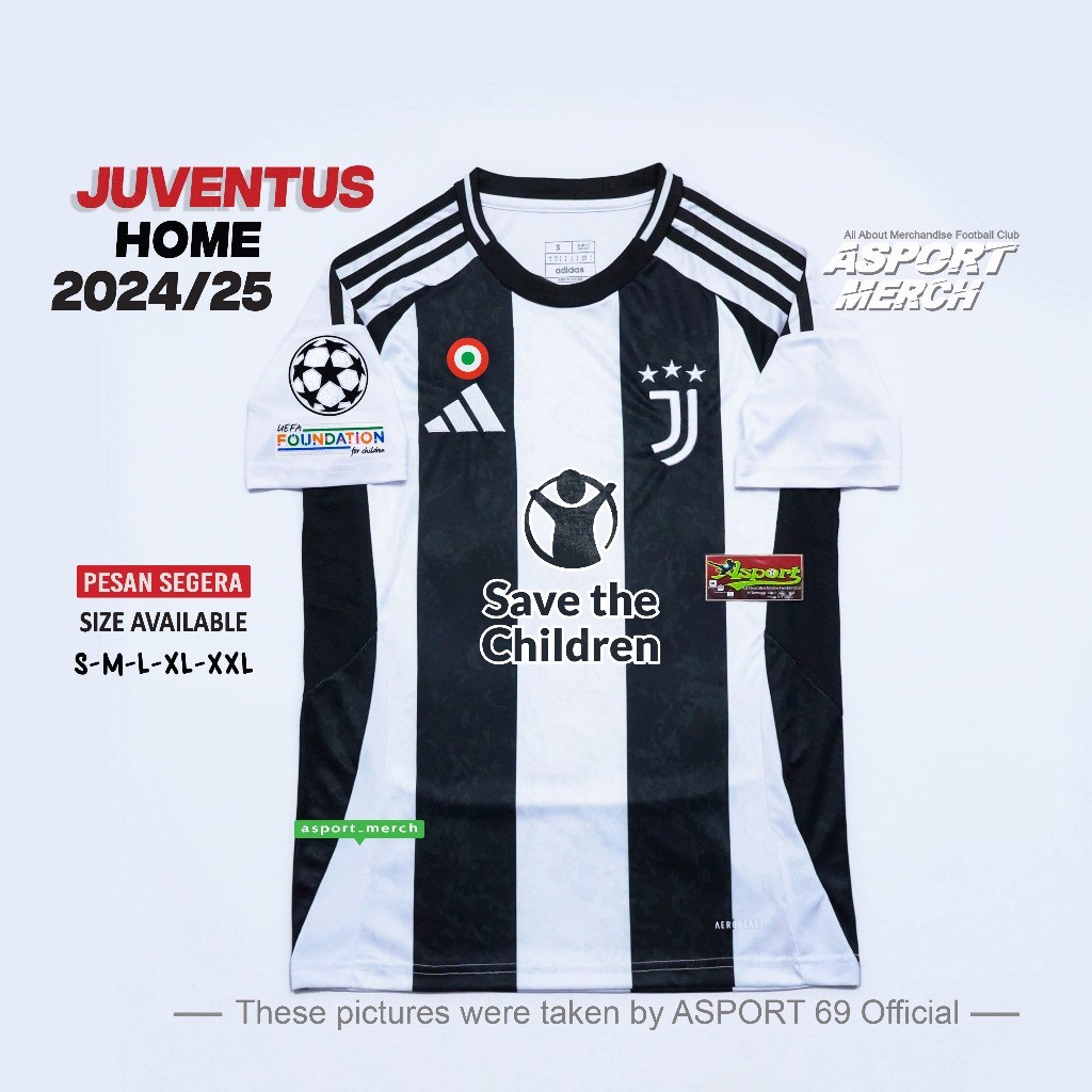 Jual JERSEY JUV3NTUS HOME 2024 2025 JERSI JUPE HOME 24 25 | Shopee ...