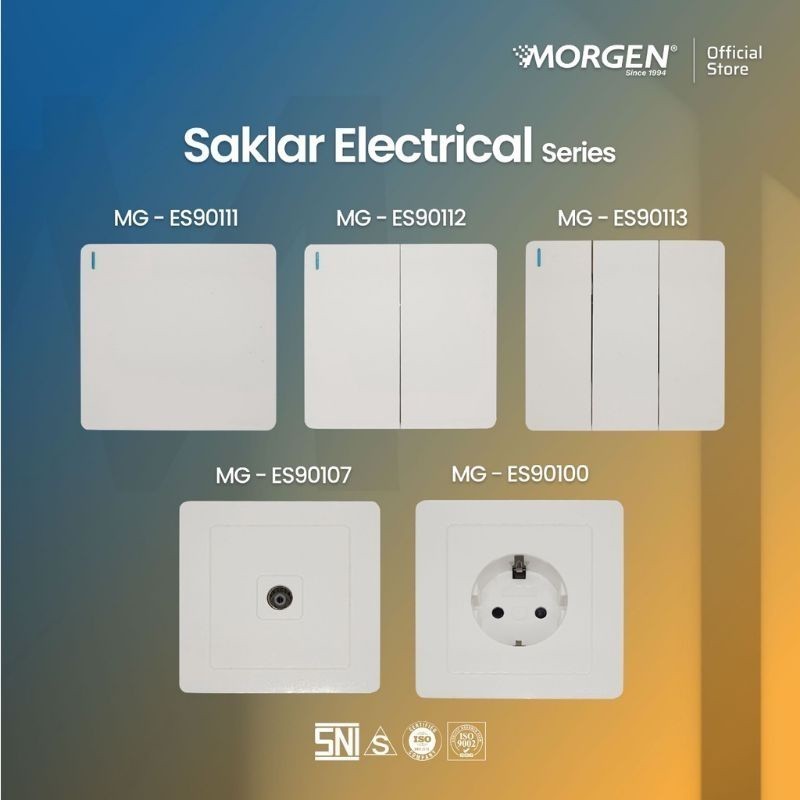 Jual Morgen Saklar ES Series Engkel, Seri, TV NPC / Saklar Mewah ...