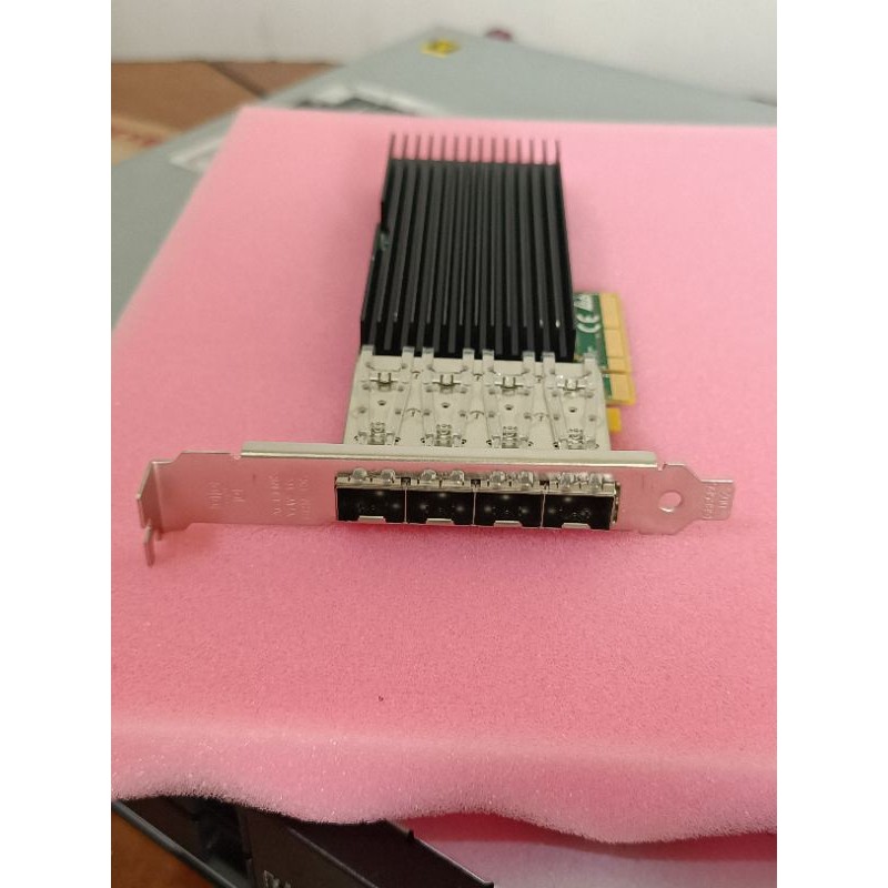 Jual Card SFP Intel x520 da4 quad 4 Port SFP+10G support mikrotik x86 ...