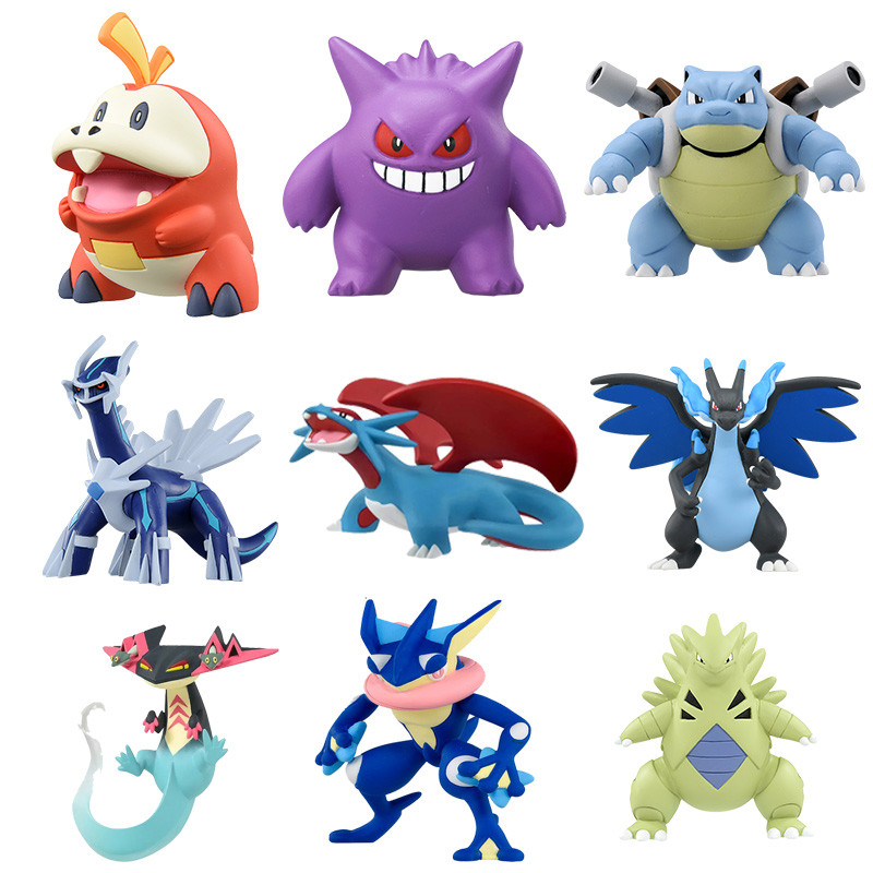 Jual Original TOMY Pokemon Figure Salamence Greninja Dragapult ...