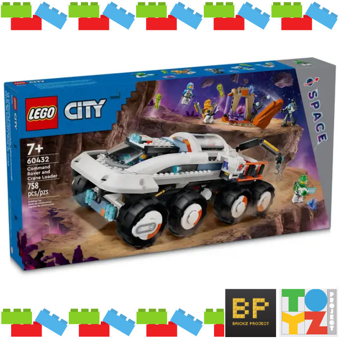 Jual Lego 60432 City - Command Rover and Crane Loader | Shopee Indonesia