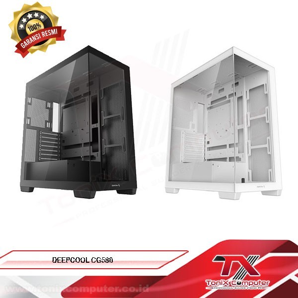 Jual DEEPCOOL CG580 | Single-Chamber Panoramic Case | GAMING CASE ...