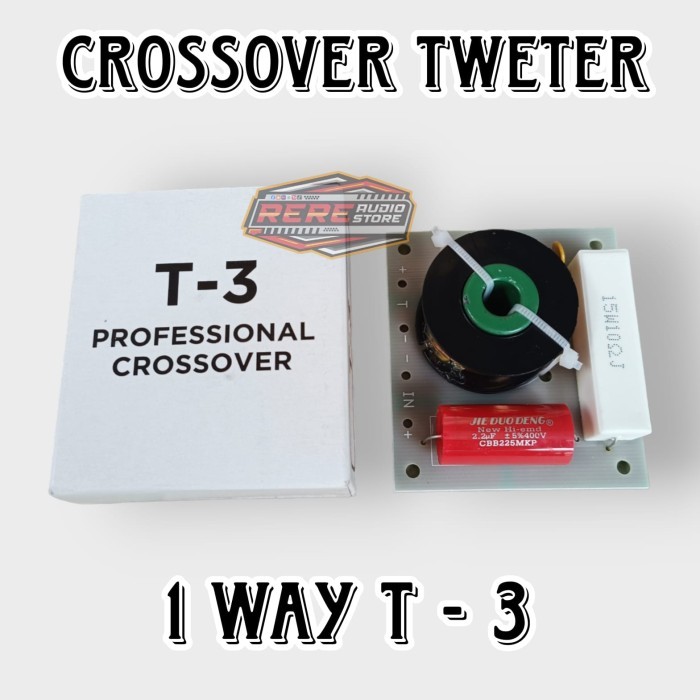 Jual Crossover Tweeter T-3 / Cross Over Tweter 1 Way Original STX ...