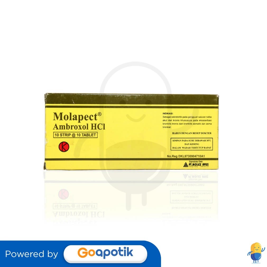 Jual Molapect 30 Mg Box 100 Tablet | Shopee Indonesia