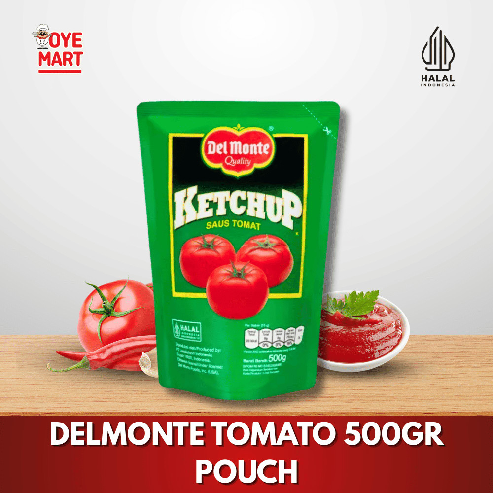 Jual DELMONTE TOMATO 500GR POUCH SAUS TOMAT KETCHUP DEL MONTE | Shopee ...