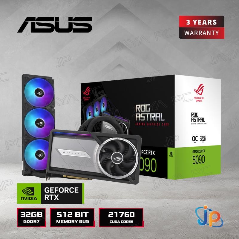 Jual VGA Asus ROG Astral LC GeForce RTX 5090 OC 32GB - 32 GB GDDR7 | Shopee Indonesia