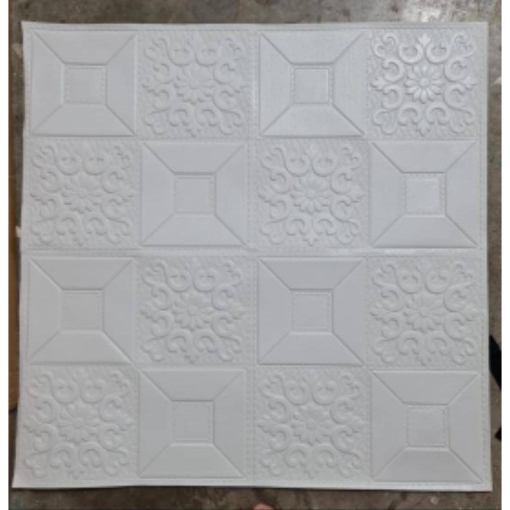Jual (PGS)wallpaper batik ukuran 70x70 /Foam batik / Foam plafon ...