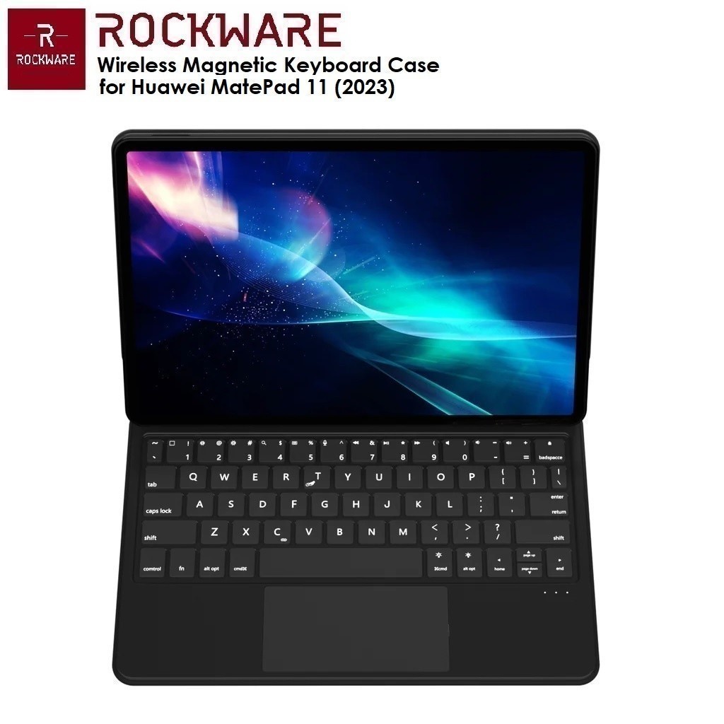 Jual ROCKWARE Tablet Keyboard Case for HUAWEI MatePad 11 (2023 ...