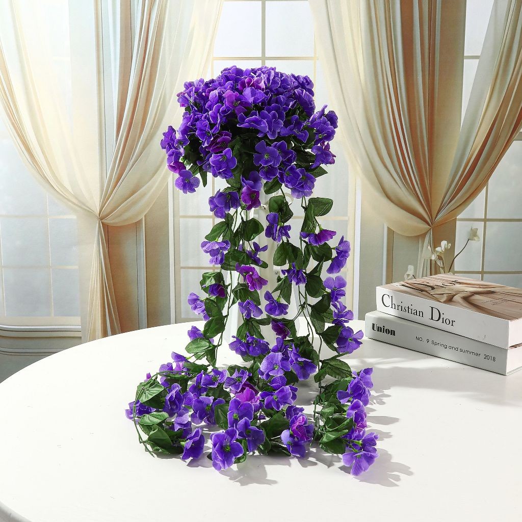 Jual Bunga Sakura Juntai 80cm Plastik Bunga Sakura Sulur Rambat ...