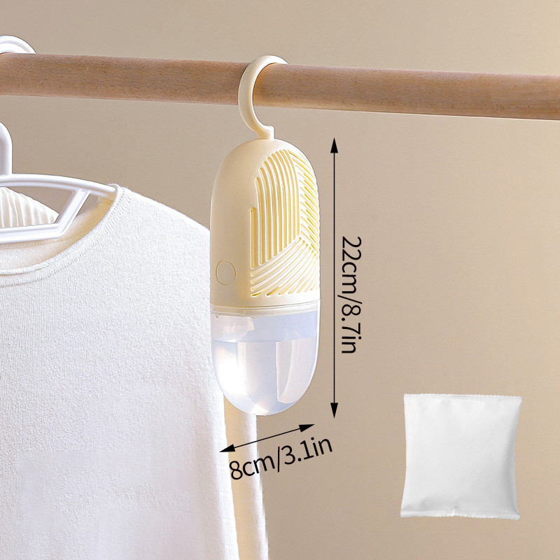 Jual Reusable Household Dehumidification Box Wardrobe Closet Hanging ...