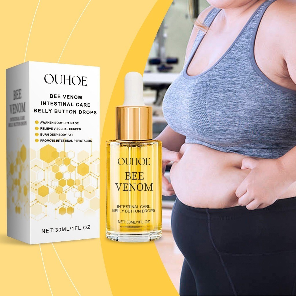 Jual OUHOE Fat Burning Serum 30ml Bee Venom Intestinal Body Care ...