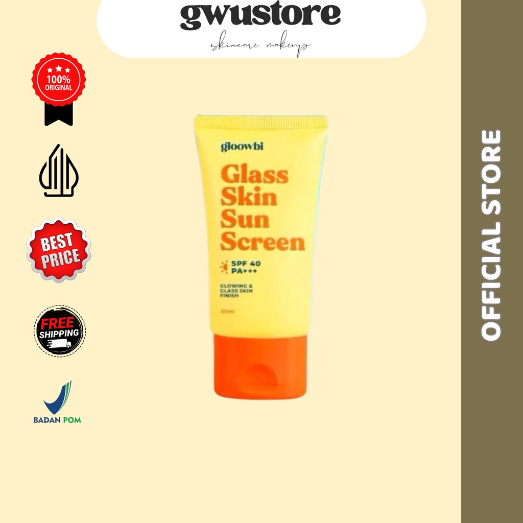 Jual Gloow&be Glass Skin Sunscreen SPF 40 PA+++ | Shopee Indonesia