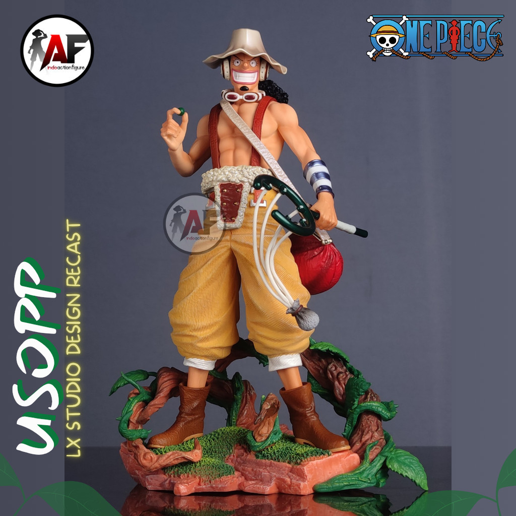 Jual Statue Action Figure One Piece Usopp LX Studio Design Recast ...