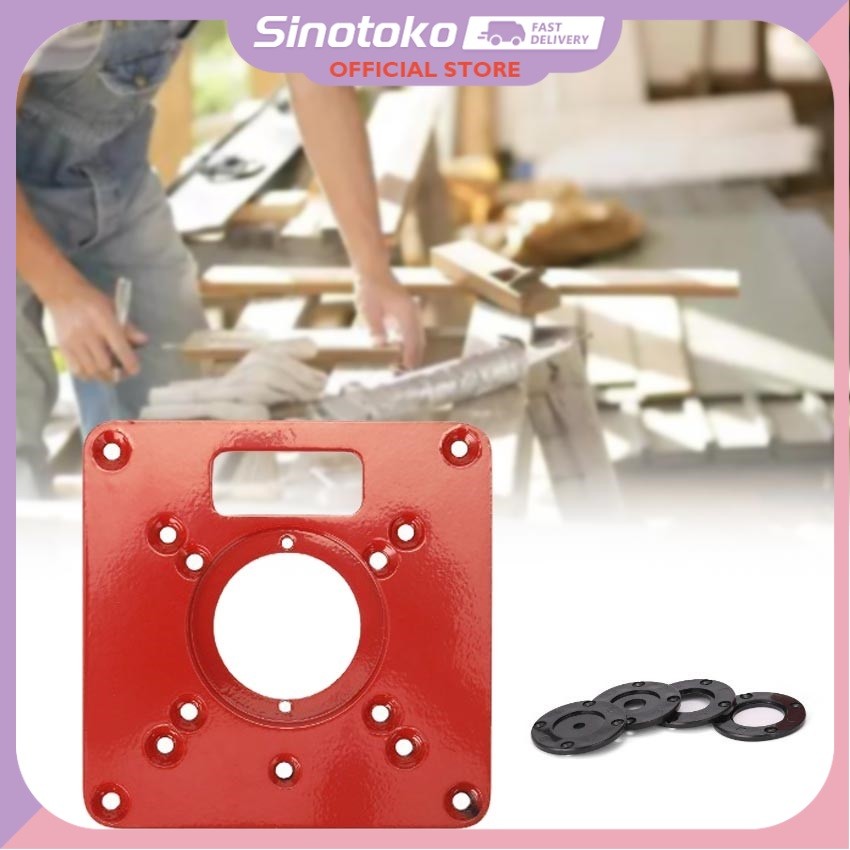 Jual Table Router Trimmer Insert Plate Universal Plat Tatakan Dudukan ...