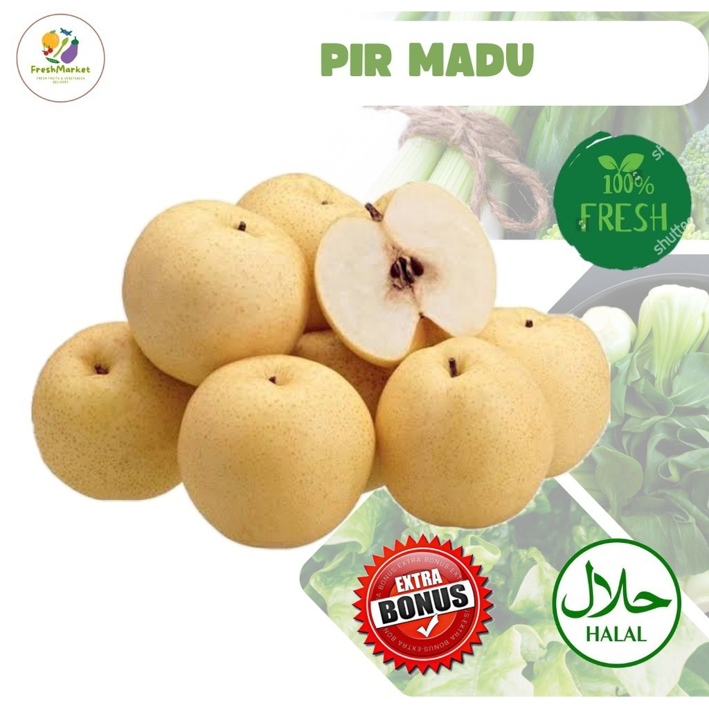 Jual Pir Madu Buah Segar 1 Kg Sayurinstant | Shopee Indonesia