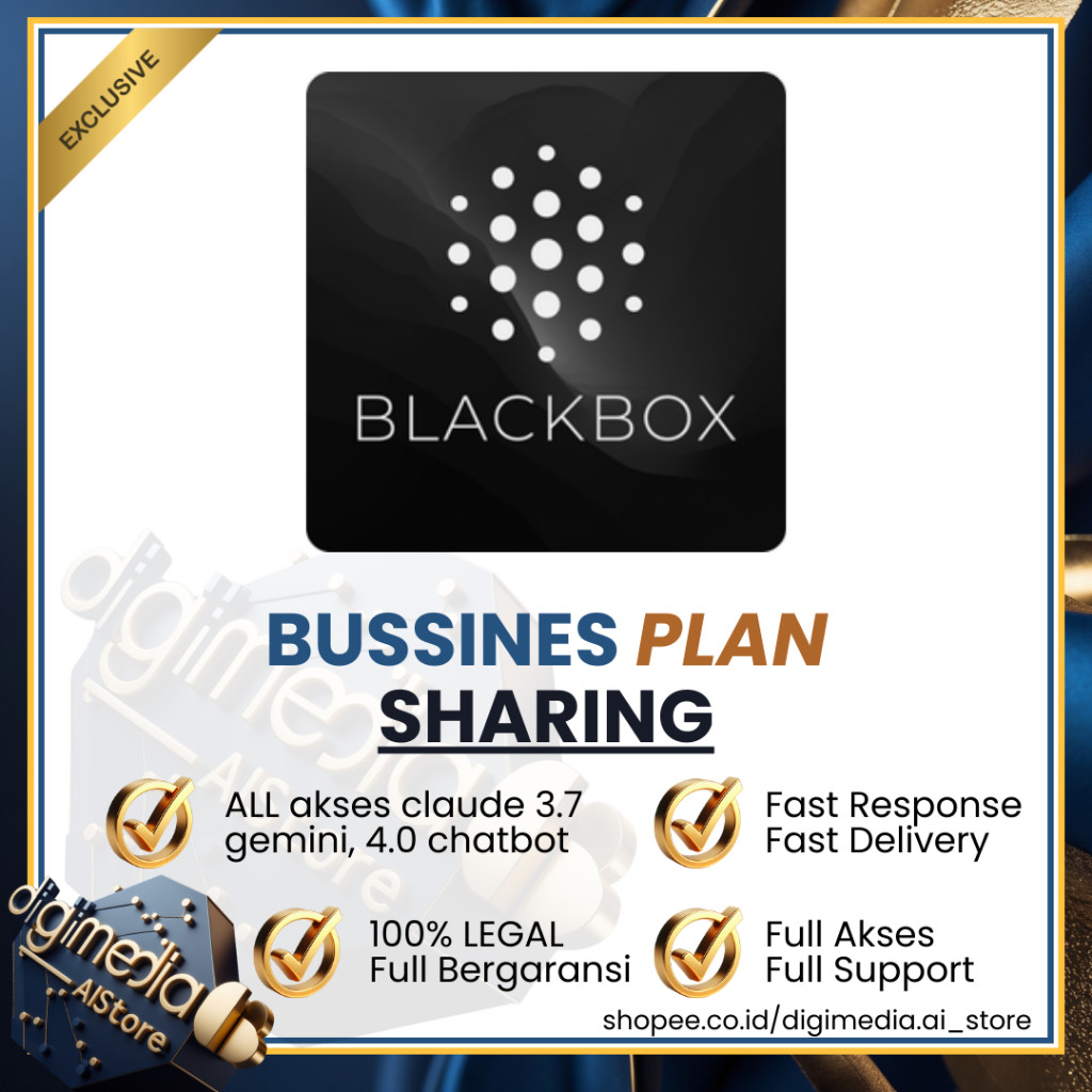 Jual Blackbox AI Business PLANS Bulanan sharing And privat akses | full garansi | full support ...